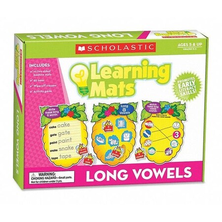 Scholastic Mat, Learning, Long Vowels 0545302153 | Zoro