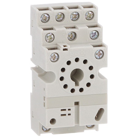 Square D Relay Socket, Octal, 11 Pins, 16 A 8501NR62B | Zoro