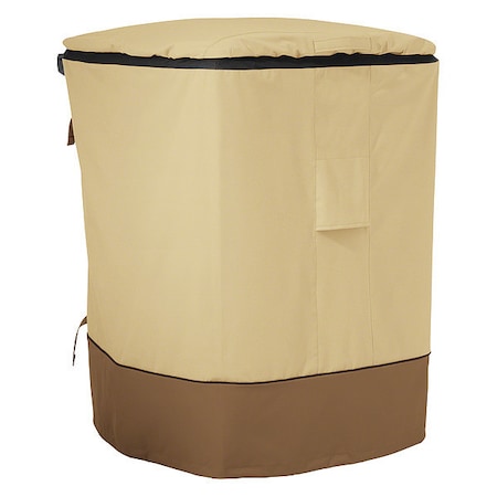 Classic Accessories Veranda Outdoor Trash Cart Cover, 28.75"x28.25" 55 ...