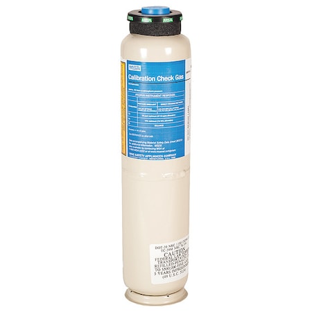 Msa Safety Calibration Gas, Carbon Monoxide, Methane, Oxygen, 100 L, RP ...