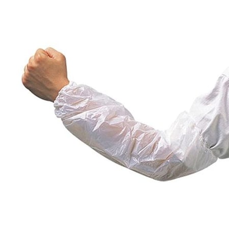 Zoro Select Chemical Resistant Sleeves, 18 in Length, 0.59 mil Thick ...