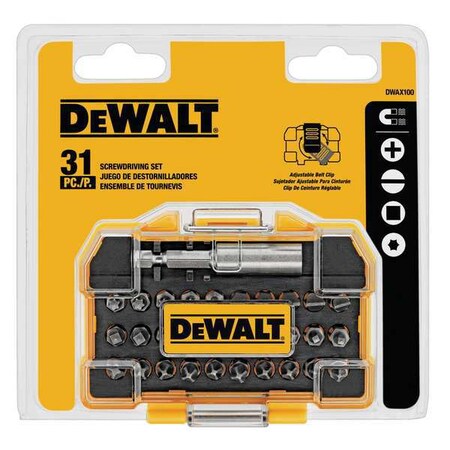 Dewalt 31PC Screwdriving Set DWAX100 | Zoro