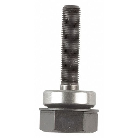 Greenlee Knockout Draw Stud, 3/8 in L x 1 5/8 in H, Steel 00042P | Zoro
