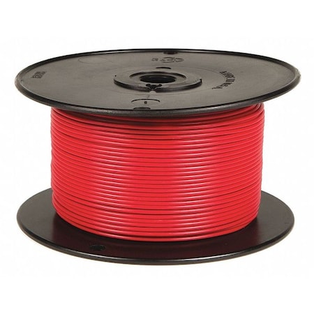 Grote Primary Automotive Wire, GPT, 12 AWG, 1 C, Red, Stranded, 60 V ...