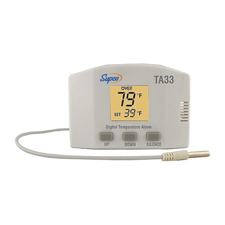 Supco Temperature Alarm TA33 | Zoro