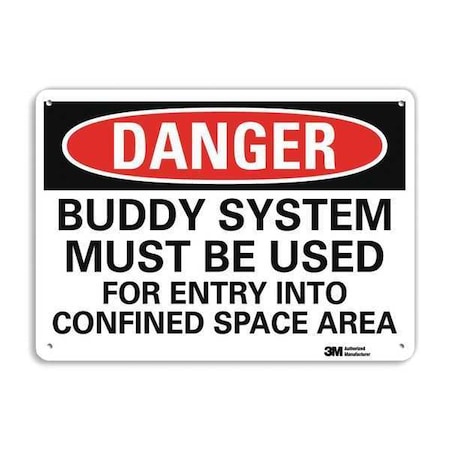 Lyle Danger Sign, 4 Hole Mount, 10in W x 7in H, U3-1139-RA_10X7 U3-1139 ...