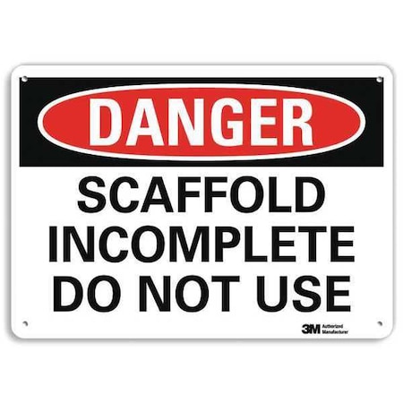 Lyle Scaffold Incomplete Do Not Use, Aluminum, 10 in x 14 in, Mounting ...