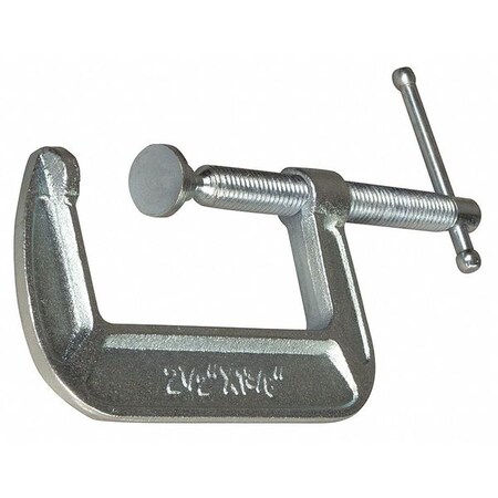 Bessey C-Clamp, 2", Iron, Light Duty, 400 lb. CM20 | Zoro
