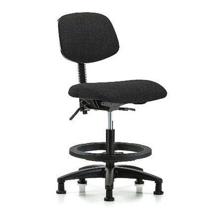 Blue Ridge Ergonomics Chair, Fab, Med Bench, Tilt BF Glides, Blk ...