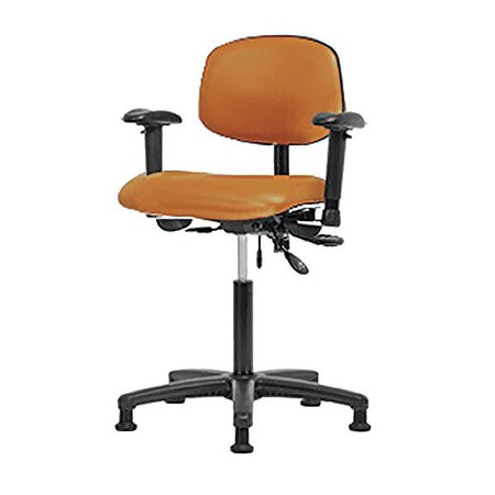 Blue Ridge Ergonomics Chair, Vinyl, Med Bench, AA Glides, Sab BR-VMBCH ...