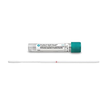 Puritan Opti-Swab Transport Medium with Flock Swab, PK300 LA116 | Zoro