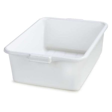 Carlisle Foodservice Tote Box, White, Polyethylene N4401102 | Zoro