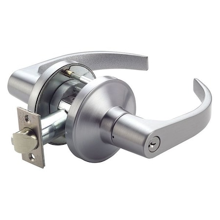 Pdq Lever Lockset, Mechanical, GT Curved GT115PHL626234ASASFL | Zoro