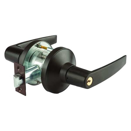 Pdq Lever Lockset, Mechanical, GT Curved GT115MIA613234ASASCC | Zoro