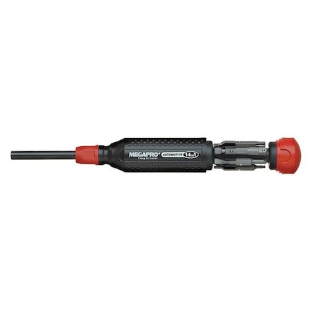 Megapro Phillips, Slotted, Torx(R) Bit 8 1/2 in, Drive Size: 1/4 in ...