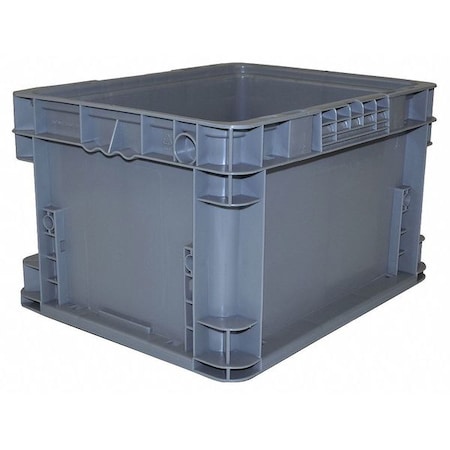 Ssi Schaefer Straight Wall Container, Green, High Density Polyethylene ...