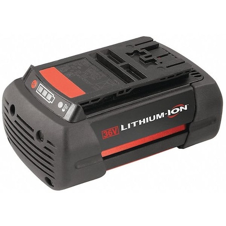 Bosch Battery Pack, 36V, 2.6Ah, Li-Ion BAT837 | Zoro