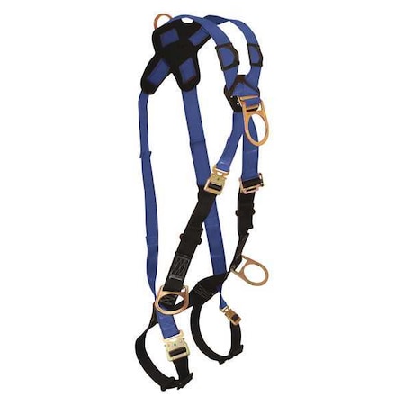 Condor Condor Full Body Harness, Crossover, 425 lb., Quick-Connect Leg ...