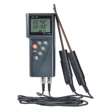 Dostmann Dual Probe Pt100 High Precision Digital ACCD795P | Zoro