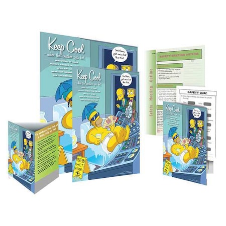 Safetyposter.Com Simpsons Safe System Kit, Keep Cool, ENG S1103-SAFEKIT ...