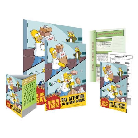 Safetyposter.Com Simpsons Safe System Kit, Mind On Task, EN S1144 ...