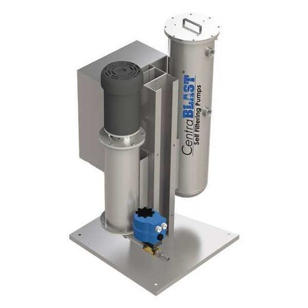 Chipblaster Self Filtering Pump, 5 M, 69 gpm, 10 HP CENTRABLAST 10HP ...