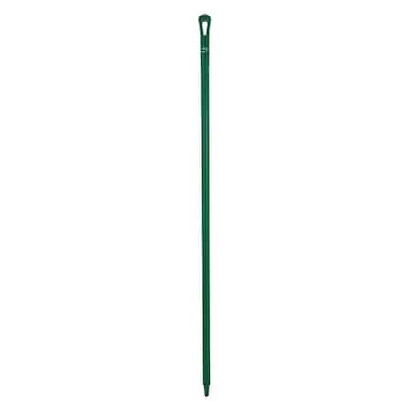 Vikan 1500mm Color Coded Handle, 1 1/4 in Dia, Green, Polypropylene ...