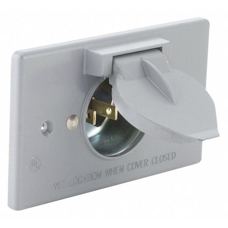 Bell Outdoor Weatherproof Cover, Single Gang Box Type, 1 Gang, Flip ...