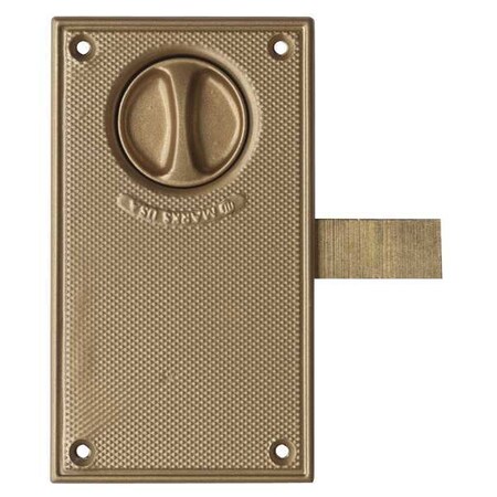 Wirecrafters Hinged Door Cylinder Lock, Unfinished HDLKXKD | Zoro