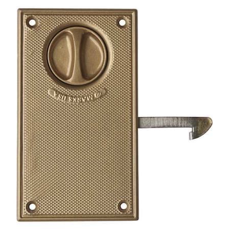 Wirecrafters Slide Door Cylinder Lock, Unfinished (SDLKXKD) | Zoro