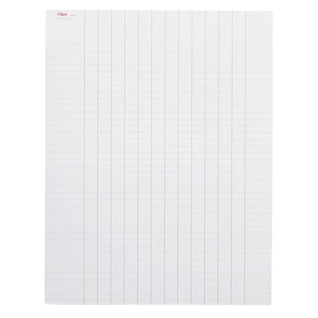 Tops 8-1/2 x 11" Gummed Data Pad Plain Column Headings, 50 Pg TOP3616 ...