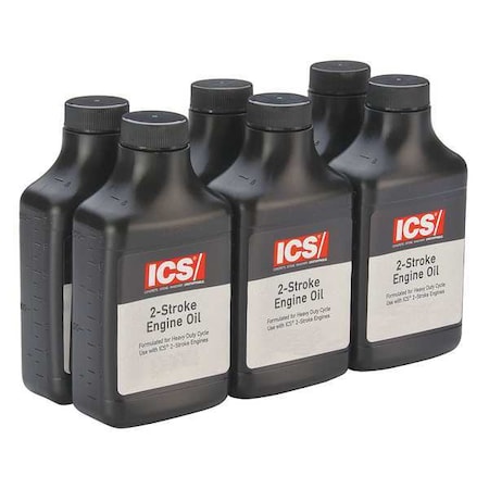 Ics 2-Cycle Engine Oil, Plastic Bottle, 2.6 Oz., PK6 571227 | Zoro