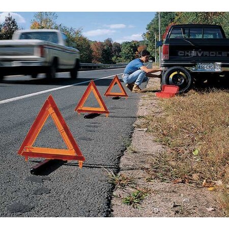 Brady Emergency Warning Triangle Kit, PK3 57892 | Zoro