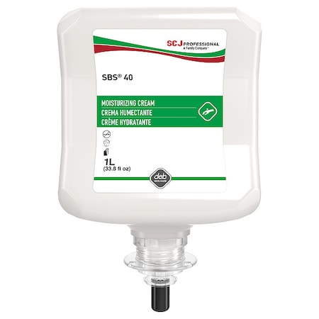 Deb Medicated Skin Cream,SBS 40,1L,PK6 (SBS1L) | Zoro