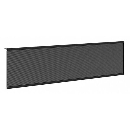 Hon Basyx Rectangular Modesty Panel, 49"W Black HBMPT60MOD.X | Zoro