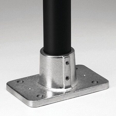 Hollaender Structural Fitting - 48-9, Heavy-Duty Rectangular Base ...