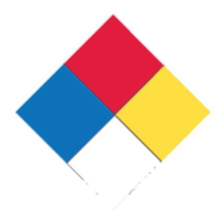Labelmaster NFPA Diamond Sign, 24inx24in, Magnetic H-LMG24 | Zoro