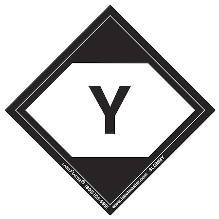 Labelmaster Limited Quantity Label, 50mmx50mm, 500, SLQMMY SLQMMY | Zoro