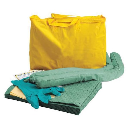 Condor Spill Kit, 5 gal Volume Absorbed per Kit, 5 gal Capacity, Bag ...