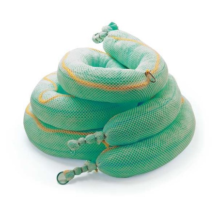 Condor Absorbent Boom, Gray, 32 gal., PK4 35ZR58 | Zoro