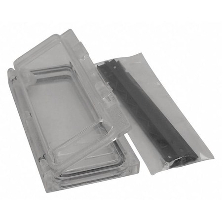 Hoffman Enclosure Window Kit, 6.42in. Hx3.03in. W VM-CTHS73 | Zoro