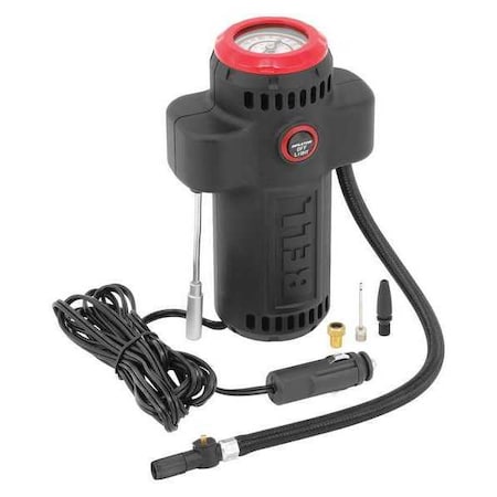 Bell 12V Tire Inflator, 10 Ft. Power Cord 22-1-32000-8 | Zoro
