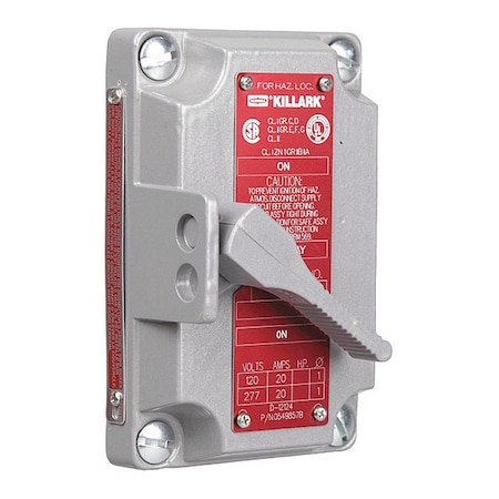 Killark Control Stations Cs, Control Station Accessory, Aluminum XNS-1C ...