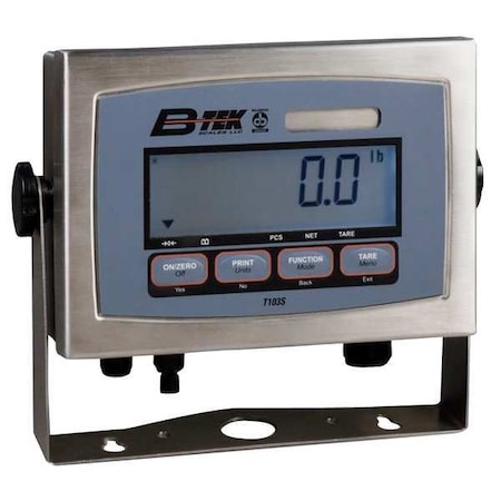 B-Tek Weight Indicator Display, Digital BT-SS-103 | Zoro