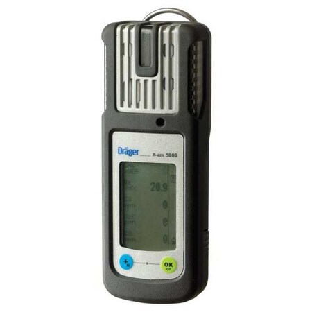 Draeger Multi-Gas Detector, 12 hr Battery Life, Black 4543758 | Zoro