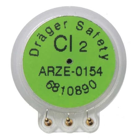 Draeger Installed Sensor, Chlorine 4543770 | Zoro