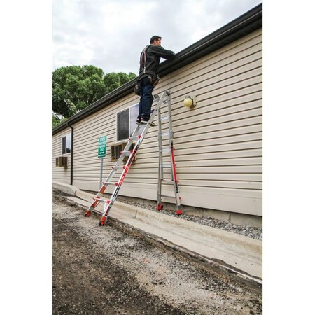Little Giant Ladders Multipurpose Ladder, 90 Degrees , Extension ...
