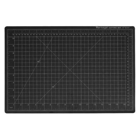 Vantage Cutting Mat, 36x24 in, Black 10673 | Zoro