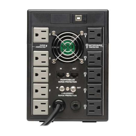 TRIPP LITE UPS System,Line Interactive,Tower,1.5kVA (SMART1500LCDT) | Zoro