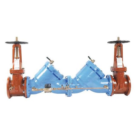 Watts DoubleCheckDetector, 709DCDA, 6in, Flanged 709DCDA-OSY-CFM | Zoro